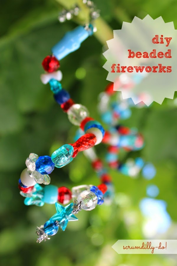 scrumdilly-do!: diy beaded fireworks