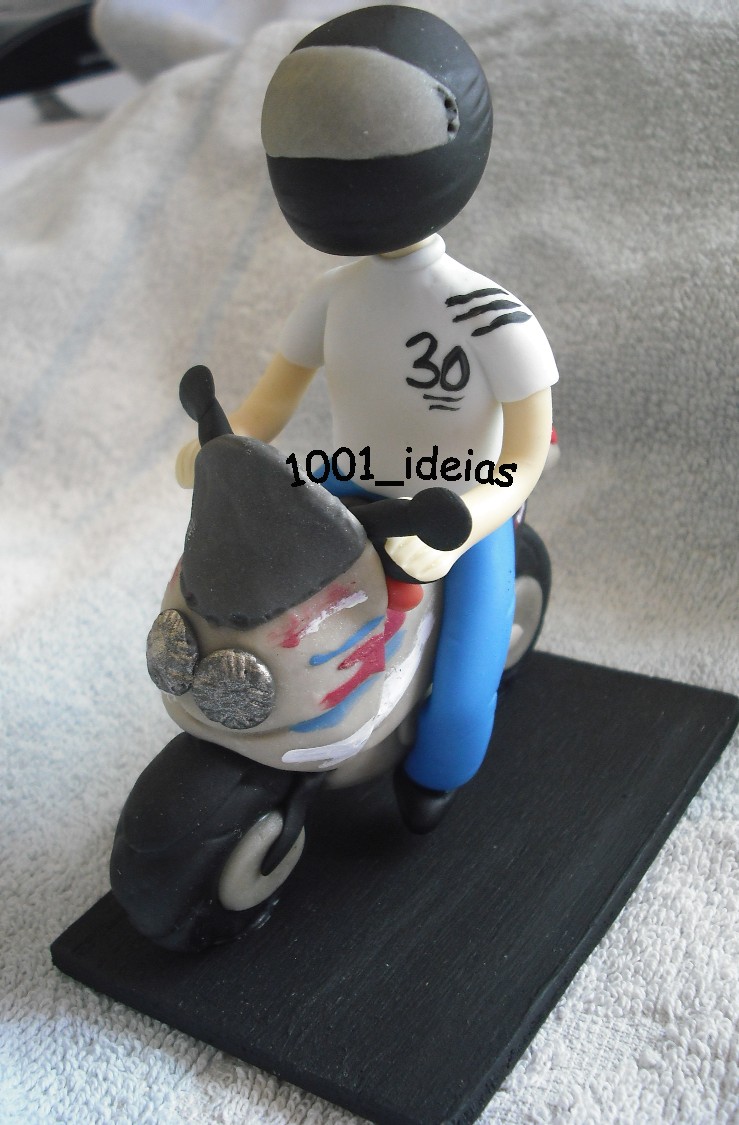 1001_ideias: topo bolo motociclista