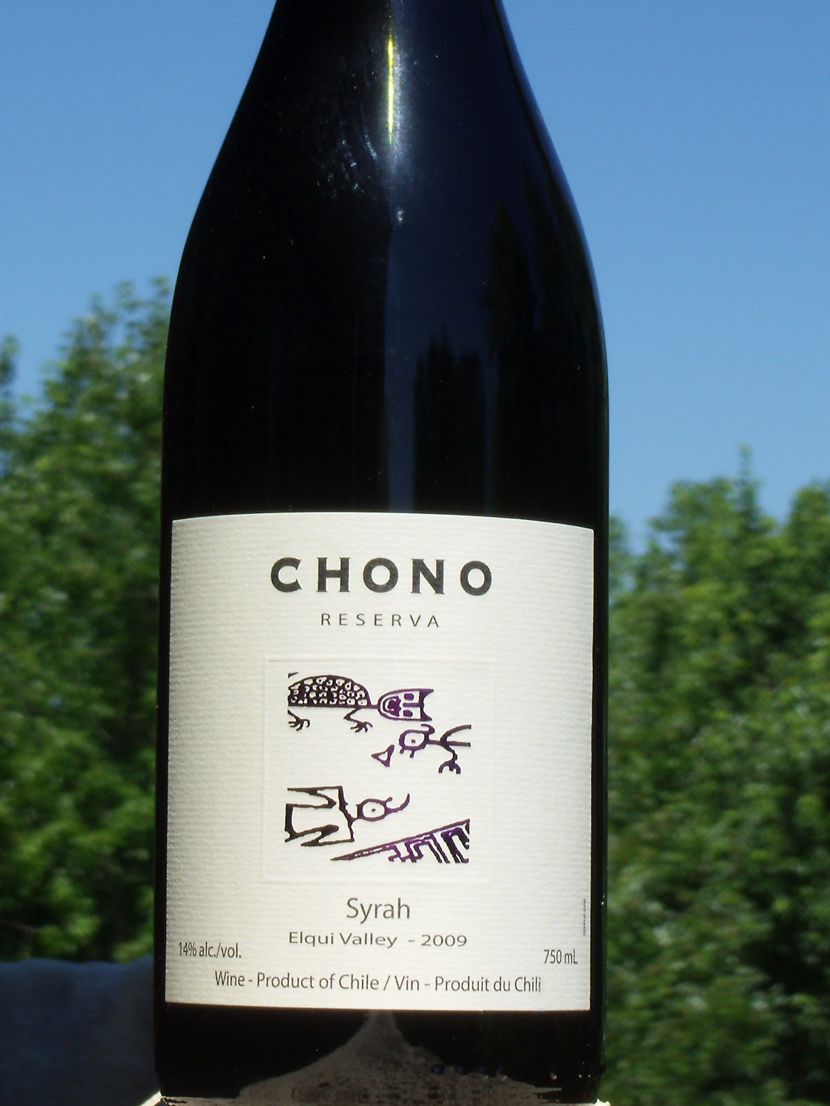 LE VIN AUX ANTIPODES: SYRAH, CHONO, 2009, ELQUI, GEO WINES