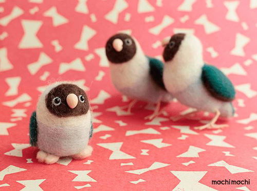 My Owl Barn: Mochi Mochi: Felt Birds