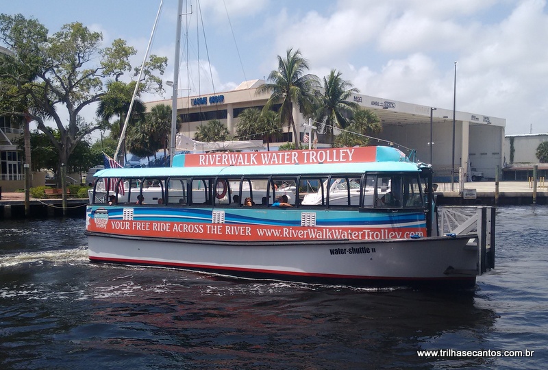 Water Trolley: Passeio grátis pelos canais em Fort Lauderdale | Trilhas ...