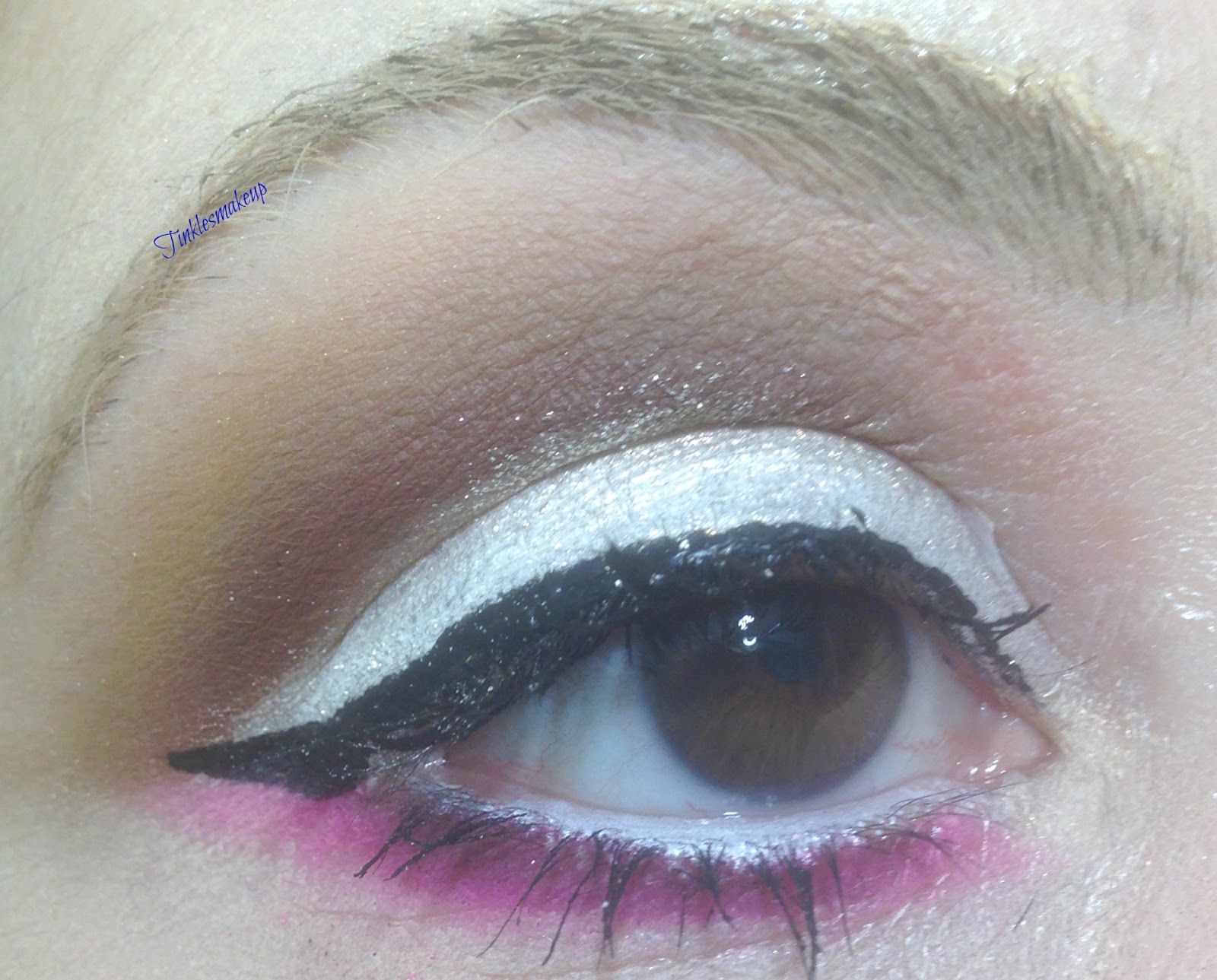 Tinklesmakeup: eye makeup look rose petal