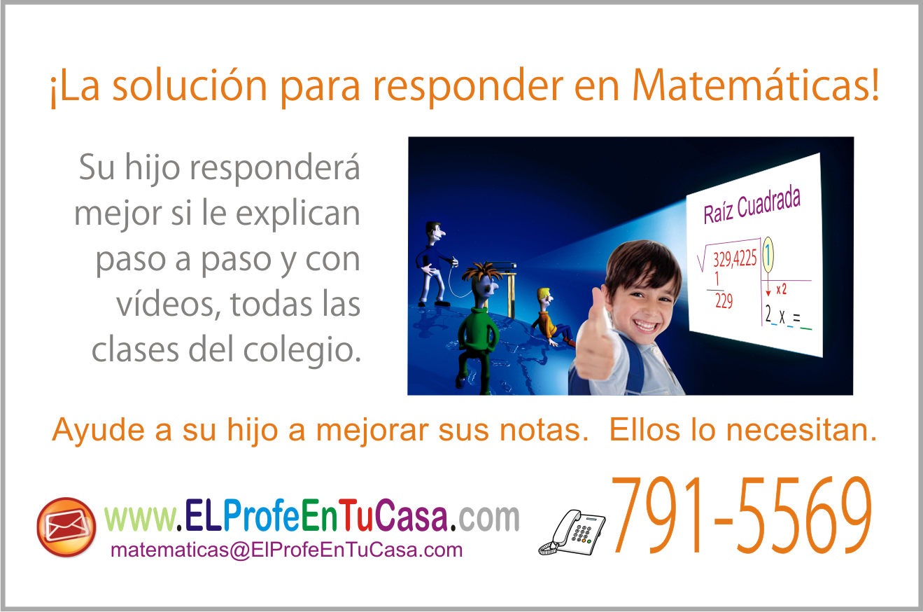 Vídeos Matemáticos: Las matemáticas con vídeos se aprende