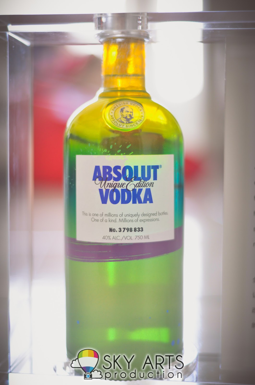 My One of a Kind Limited Edition ABSOLUT UNIQUE