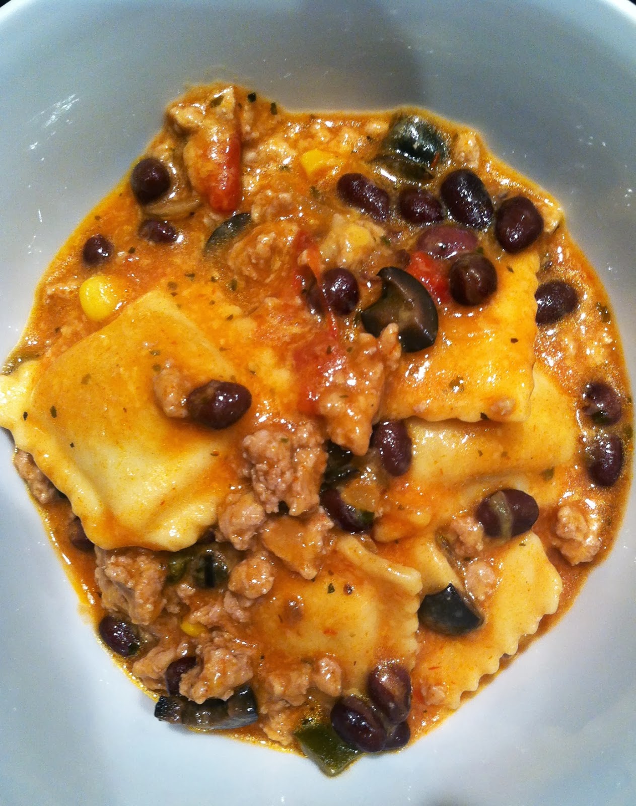 Katie Cooks Dinner: MEATY MEXICAN RAVIOLI