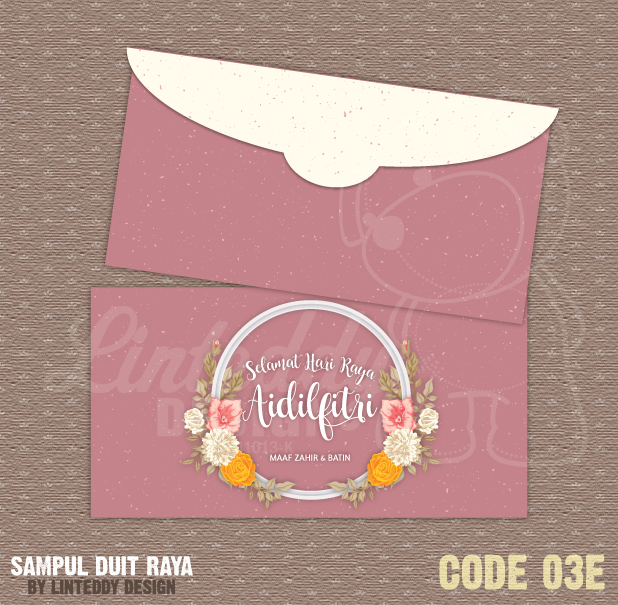 linTeddy Design: SAMPLE DESIGN SAMPUL DUIT RAYA 2018