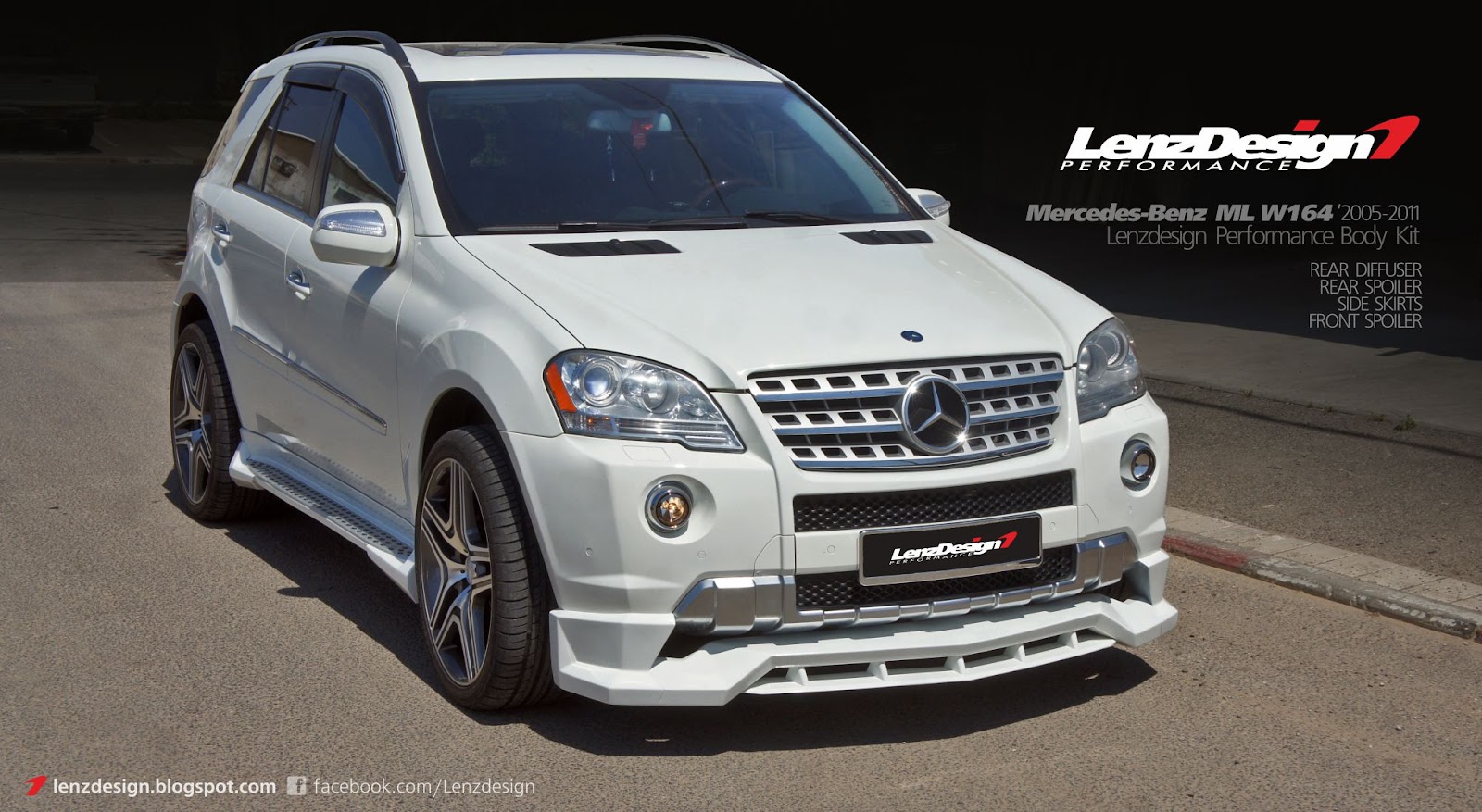 Mercedes-Benz ML W164 Tuning - Wide Body Kit Lenzdesign Performance