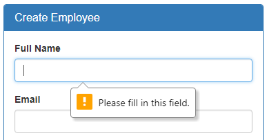 Sql server, .net and c# video tutorial: Angular disable browser validation