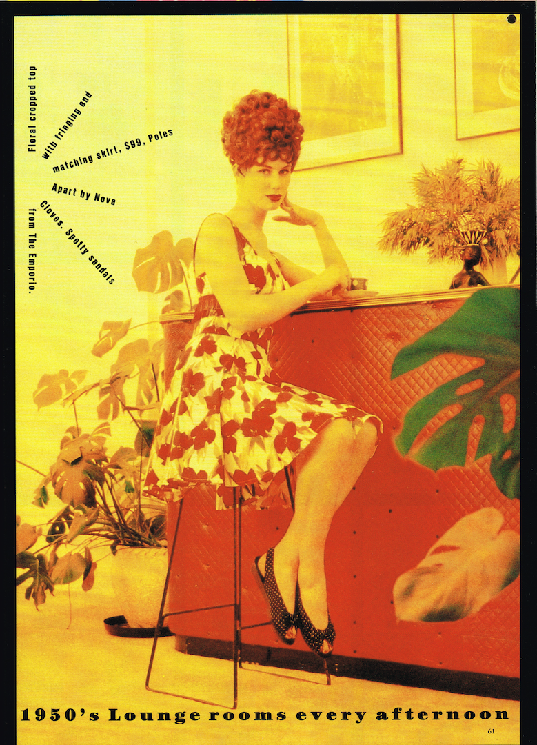 Glossy Sheen: Here's Lucy - Dolly Magazine December 1989