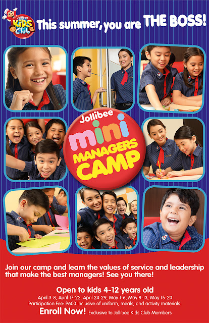 Jollibee Mini Managers Camp | Jollibee Opens its Doors to Kid Managers ...