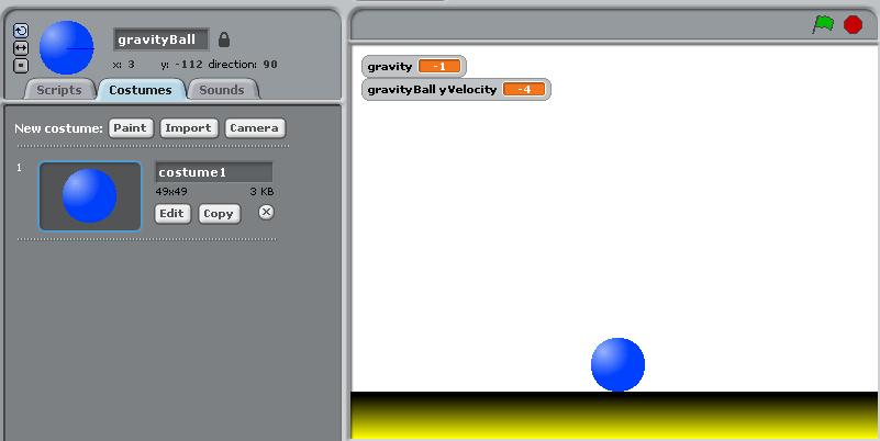 Scratch Resources: Gravity/Friction