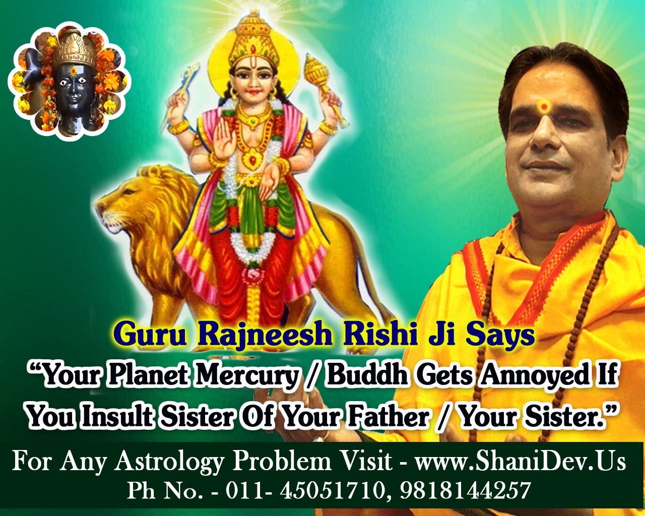 Shani Dev: Buddha Graha Benefits