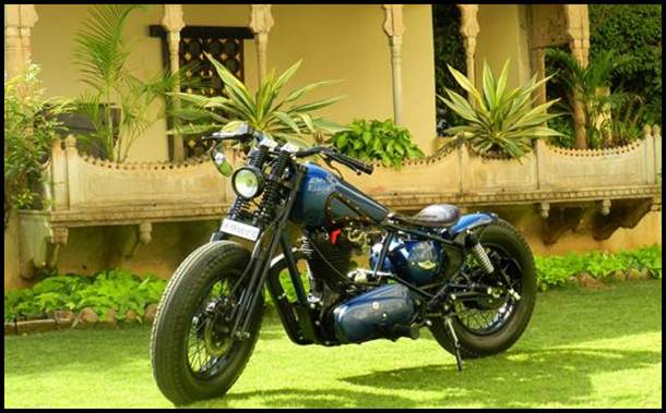 five different modified bullets - ROYAL ENFIELD