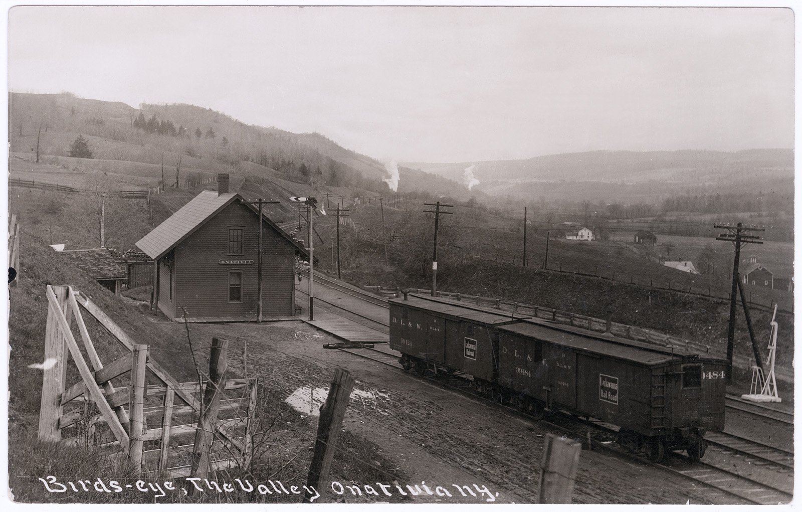 Vintage Railroad Pictures: Old Railroad Scenes in New York State