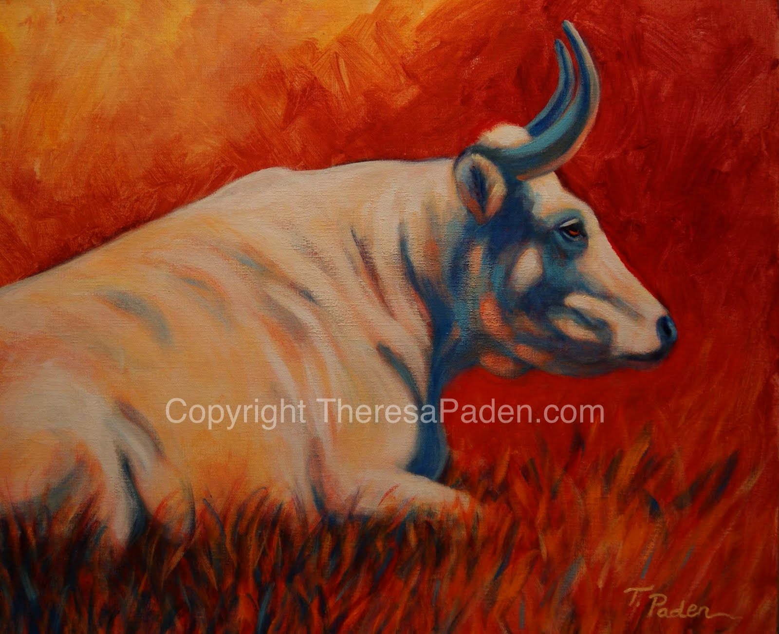 Colorful Southwestern Art: Colorful Paintings, Southwest Art, Longhorn ...