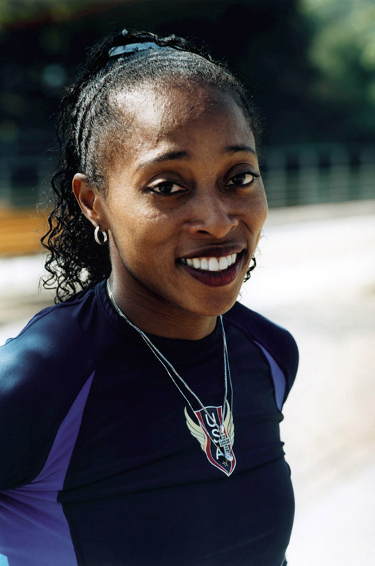 A U S L O E S E R F R E U D E: Gail Devers