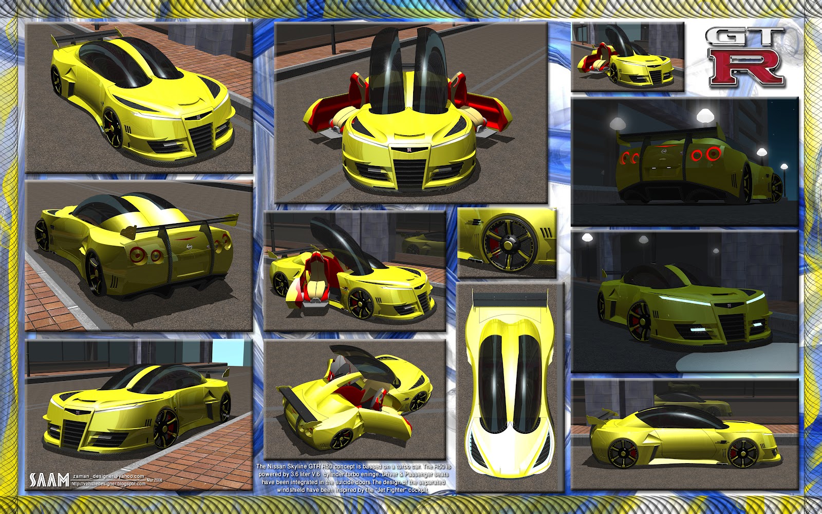 Nissan Skyline GT-R - R50 ~ Vehicle Designs