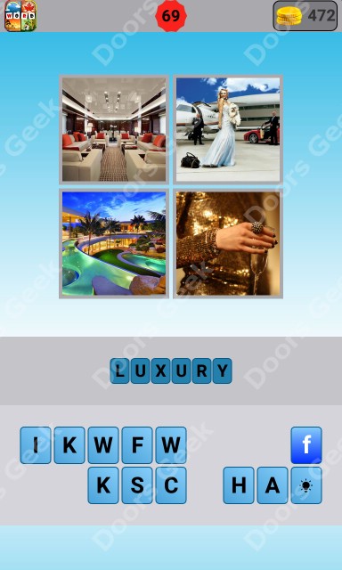 The New: 4 Pic 1 Word Level 69 Answer ~ Doors Geek