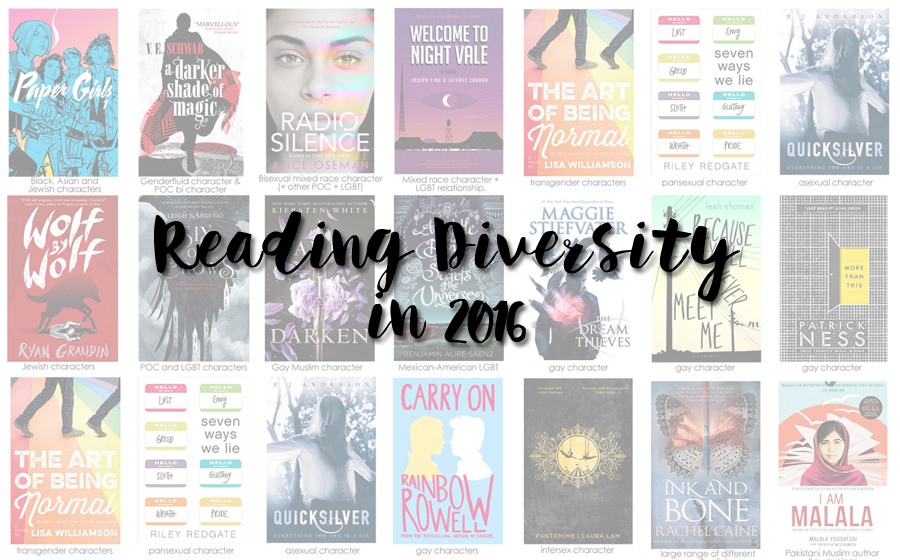Rose Quartz Reads: Diverse Reads of 2016