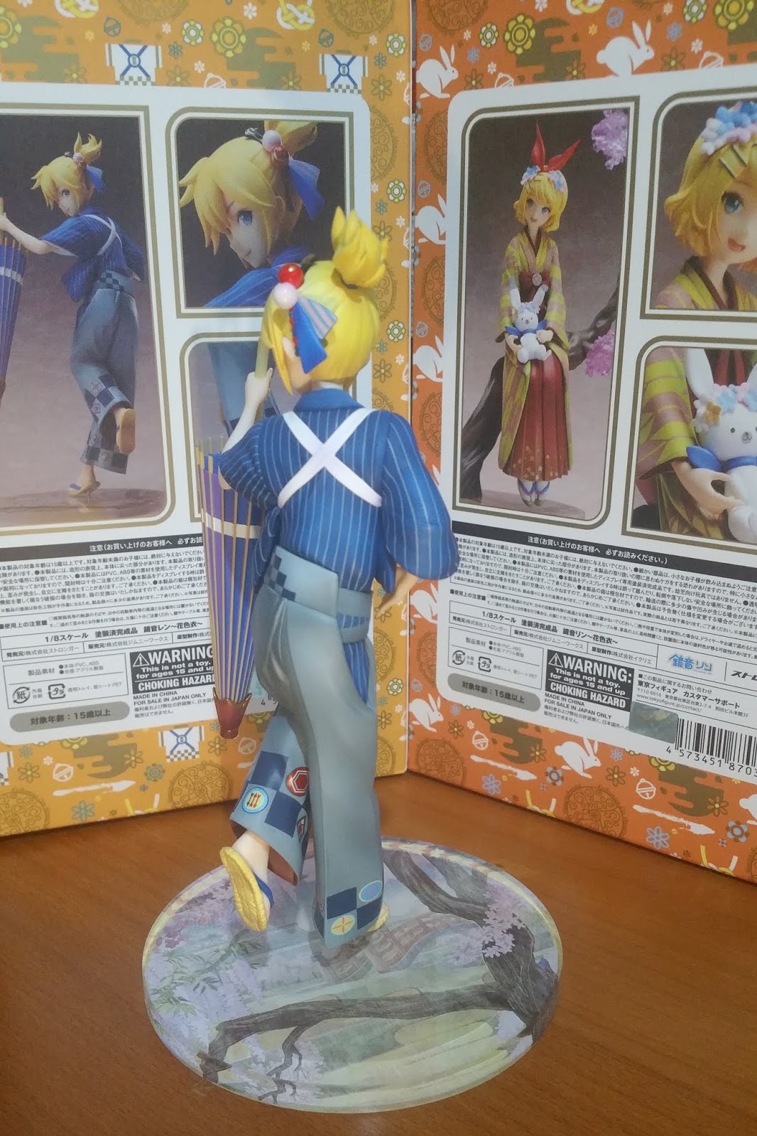 Figure Unboxing and Review: Kagamine Len Hanairogoromo Version ...