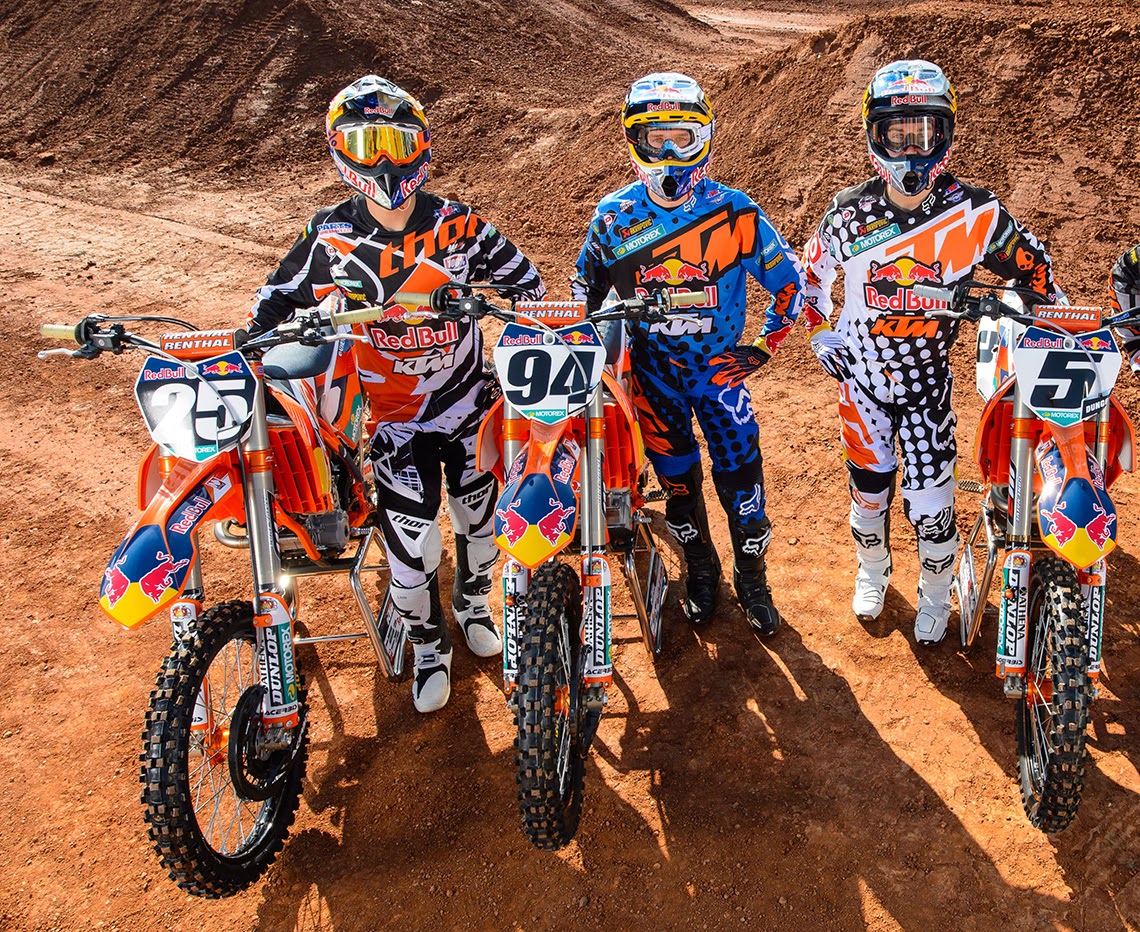 Racing Cafè: KTM SX-F Factory Edition Red Bull Factory Team ...