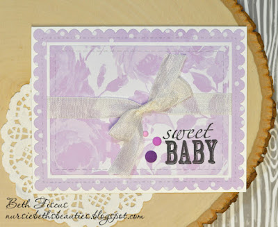 Beth's Beauties: Simple Baby Card