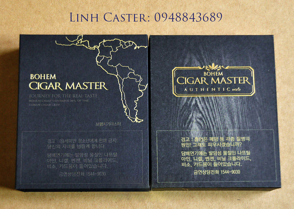 Thuốc lá xách tay từ Nhật Bản - Hàn Quốc: Bohem Cigar No.6 - Mini ...