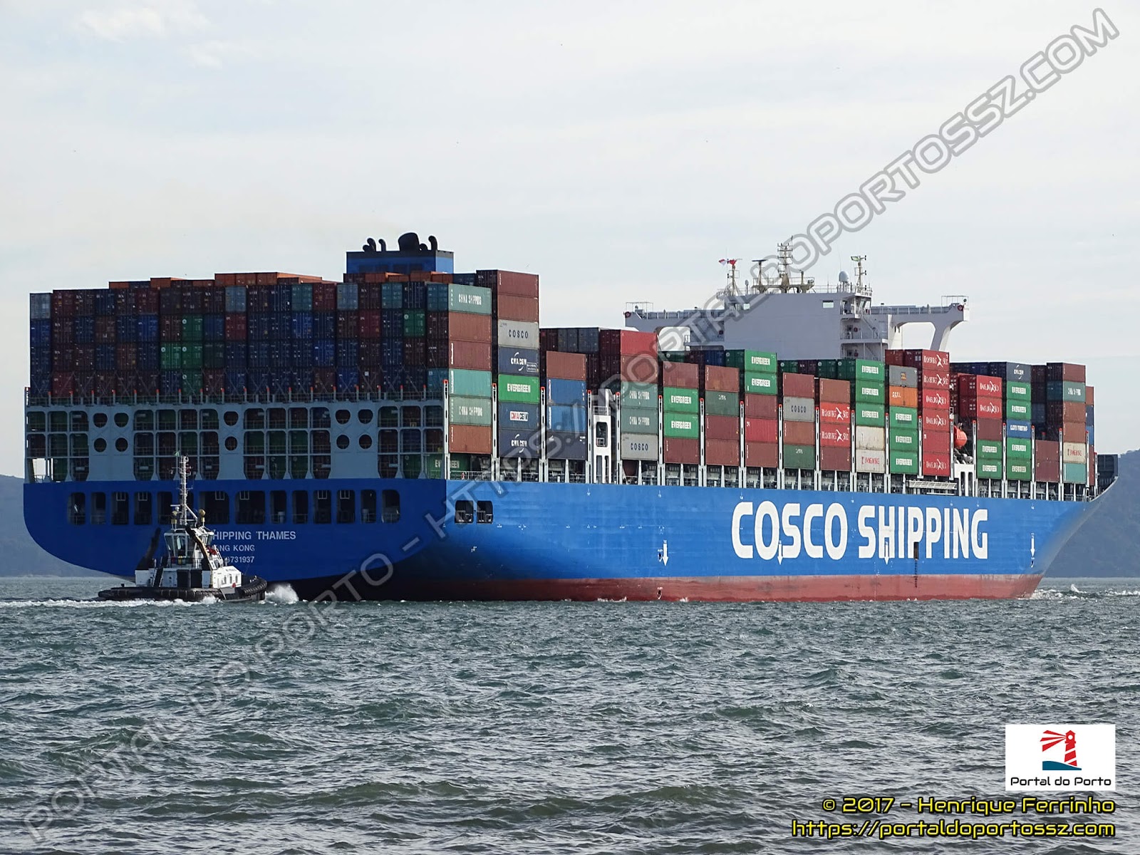 COSCO Shipping Thames - Portal do Porto