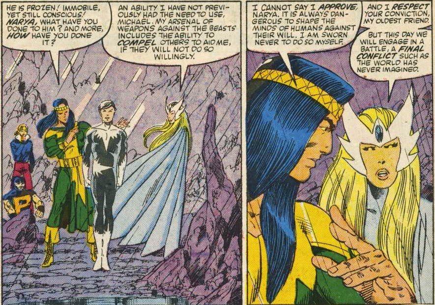 Marvel Comics of the 1980s: 1985: Alpha's Beta Flight part IV: Black ...