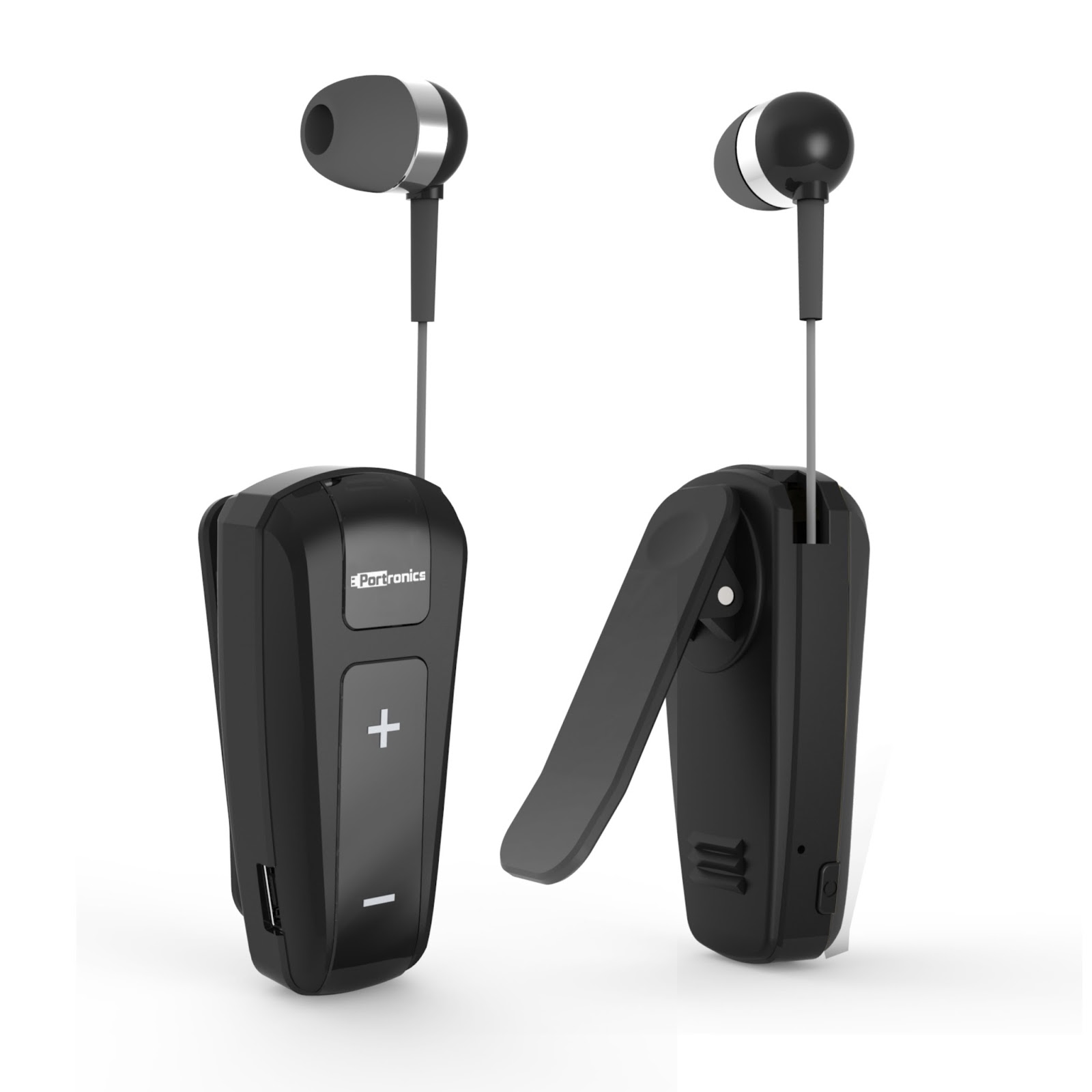 Portronics Announces “Harmonics Klip” – Retractable Bluetooth Earphones ...