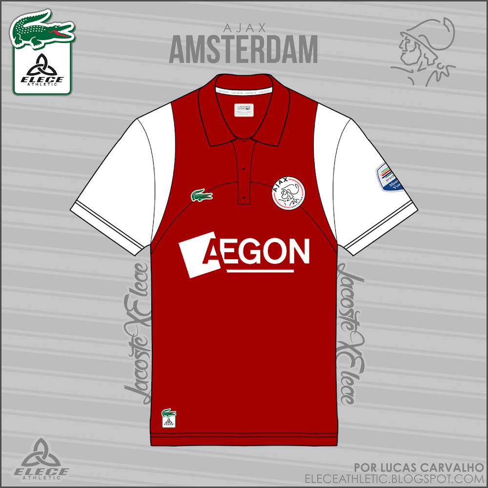 20 Lacoste Concept Football Kits by Elece - Footy Headlines