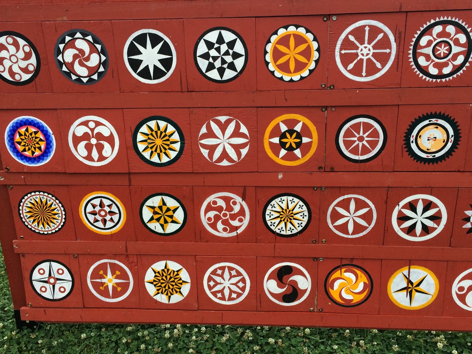 Rosemary's Sampler: PA German Barn Stars