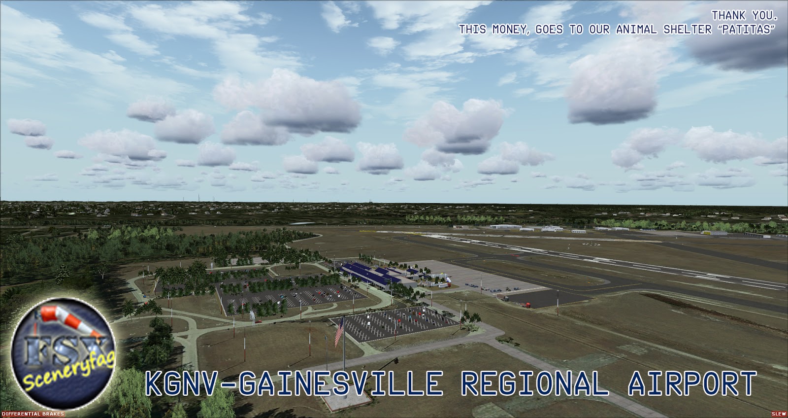 FSX, P3D, MSFS scenerybuilders.: KGNV-Gainesville Regional Airport FSX