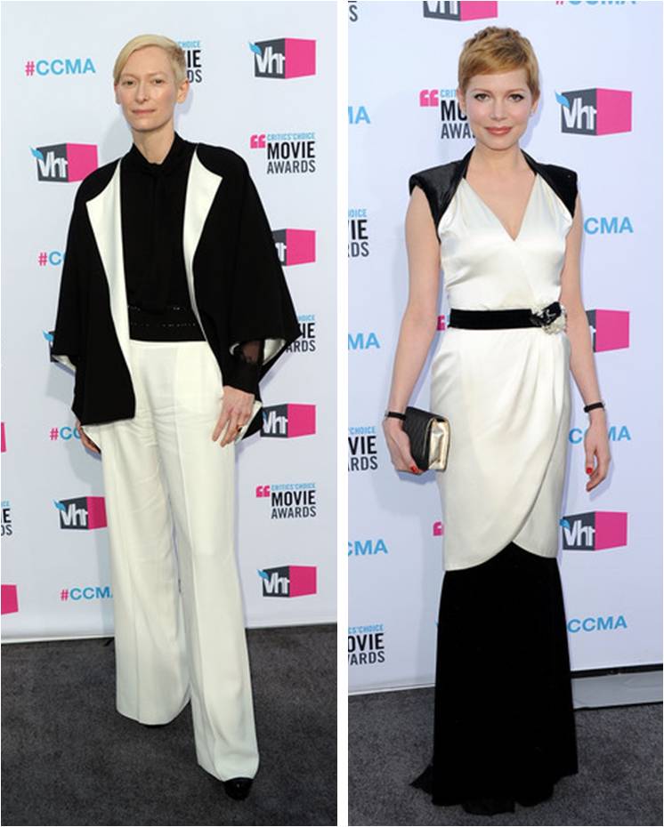mode style: 2012 Critics Choice Awards Red Carpet Best Dressed