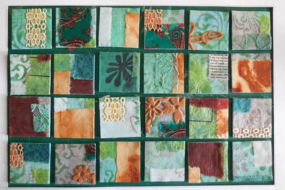 Creative days: Mixed media textile