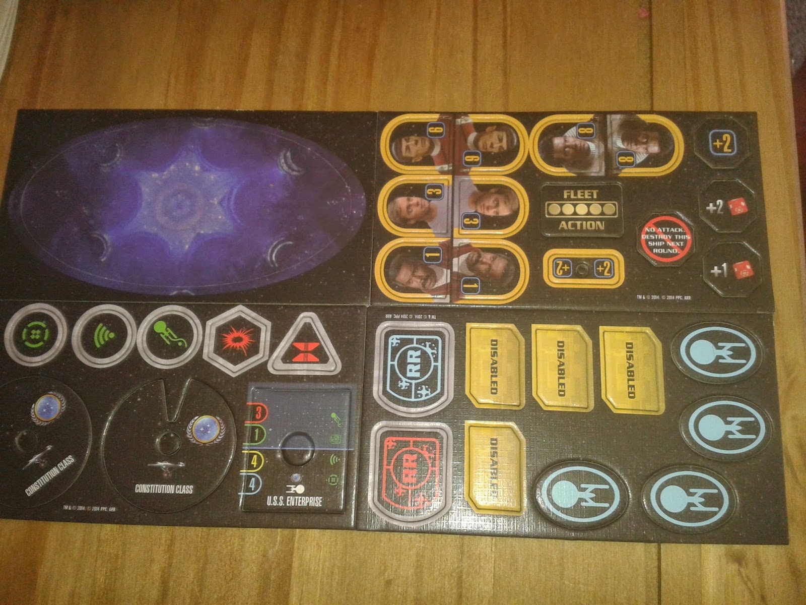 Star Trek Attack Wing USS Enterprise Refit unboxing