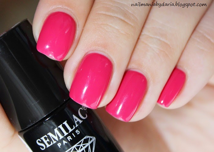 NailManiaByDaria: Semilac, 065 Wild Strawberry ♥