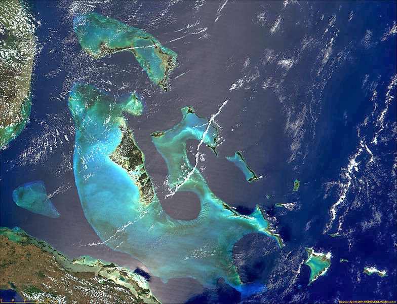Bermuda Triangle Satellite View - Space Pictures by Nasa | Bermuda ...