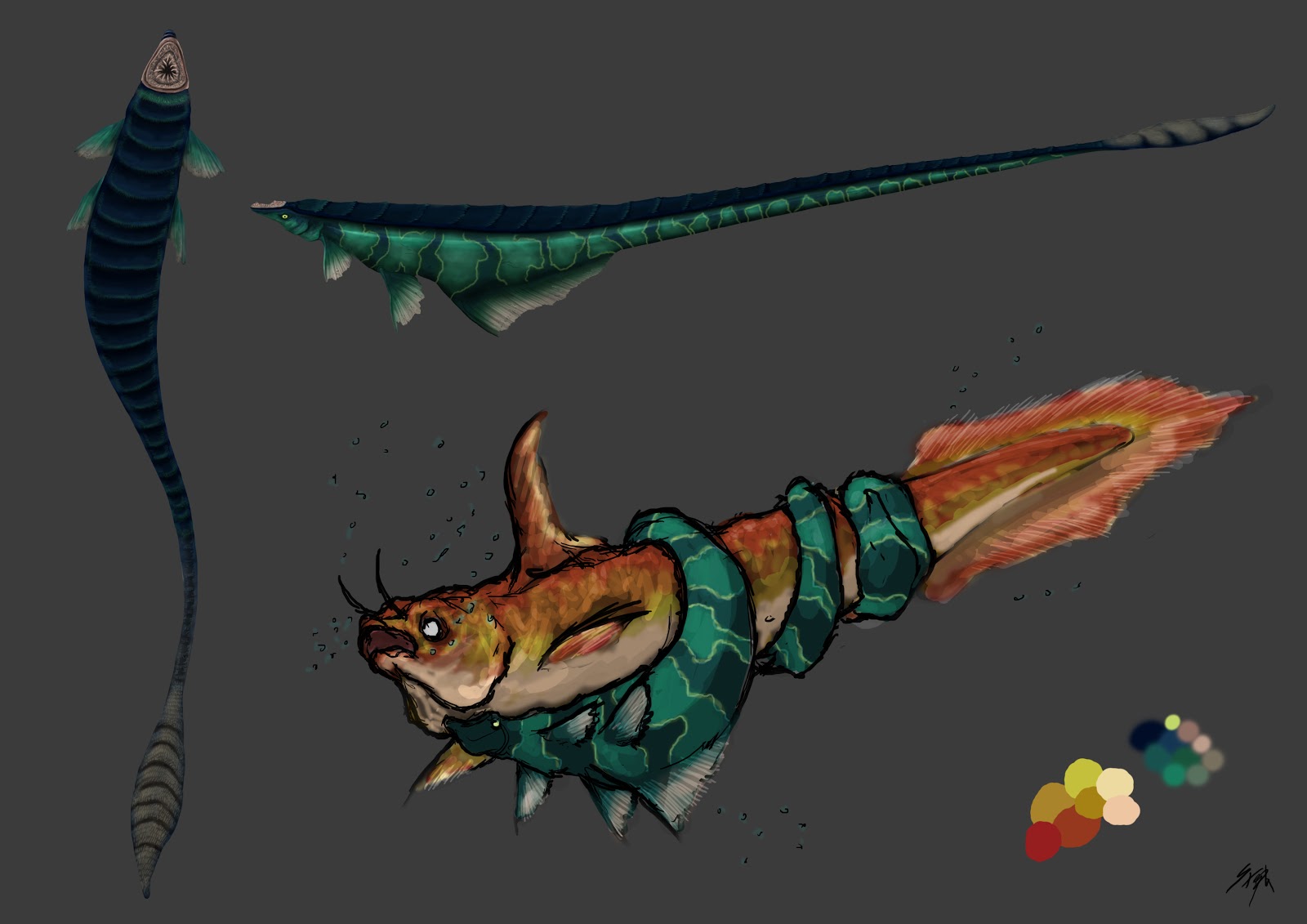 Steph's Creature Gallery: The Leech Fish