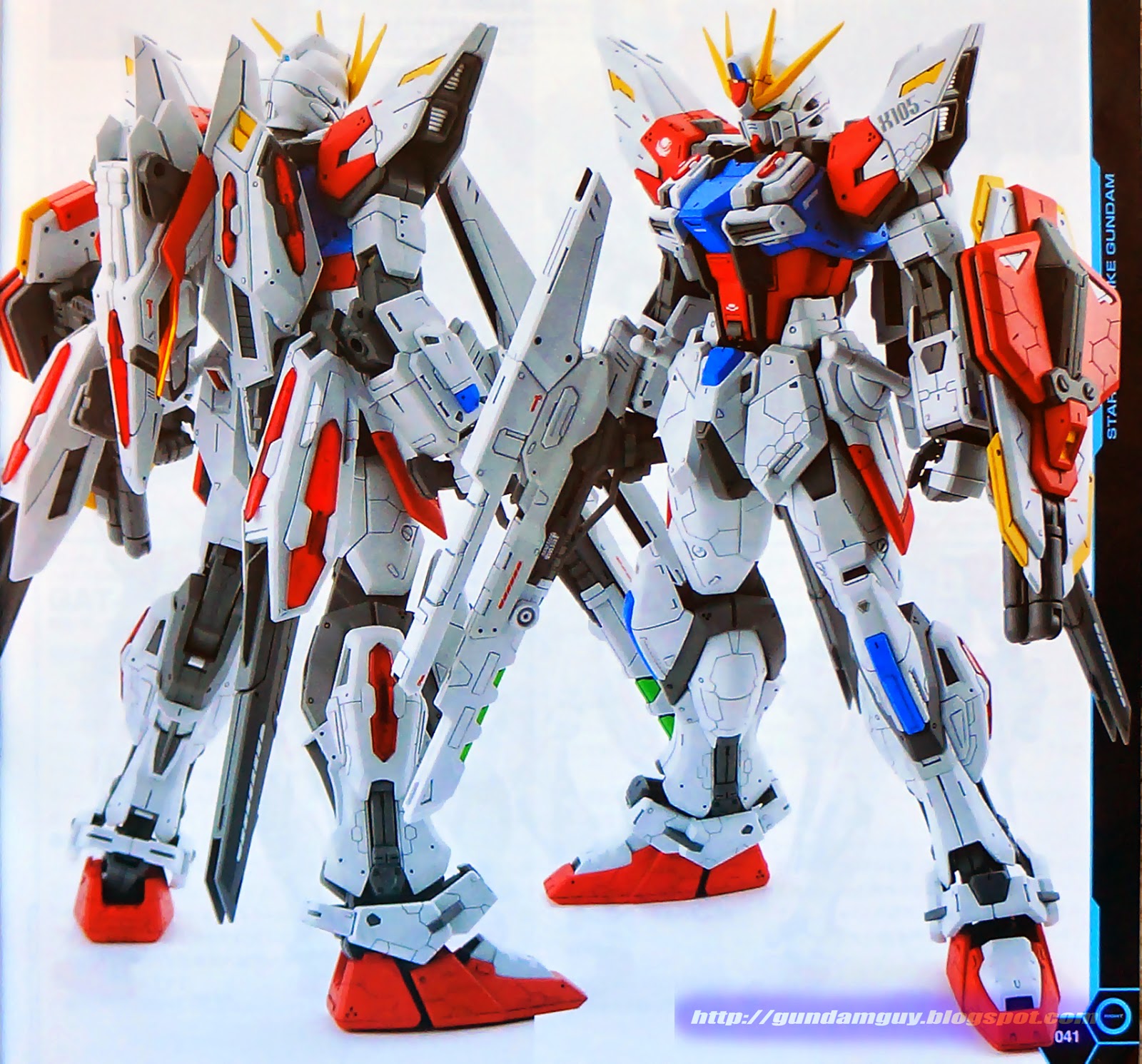 GUNDAM GUY: MG 1/100 GAT-X105B/ST Star Build Strike Gundam - Custom Build