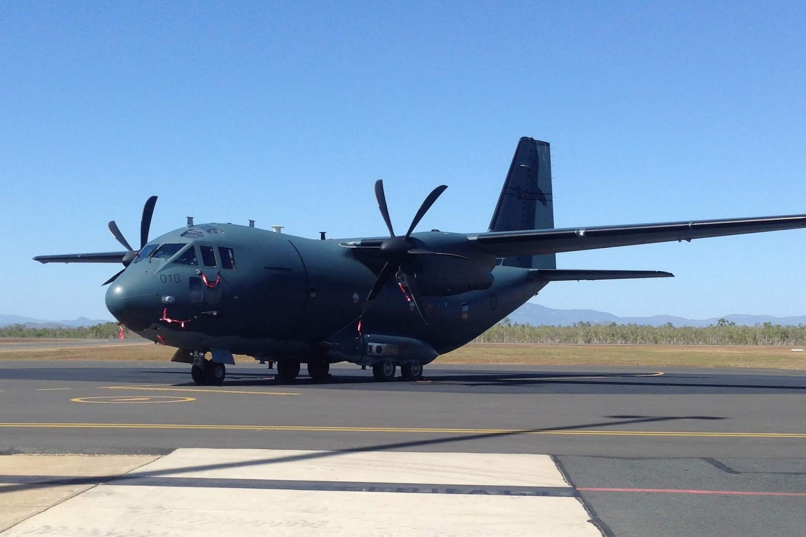 Central Queensland Plane Spotting: RAAF Alenia C-27J Spartan A34-009 ...