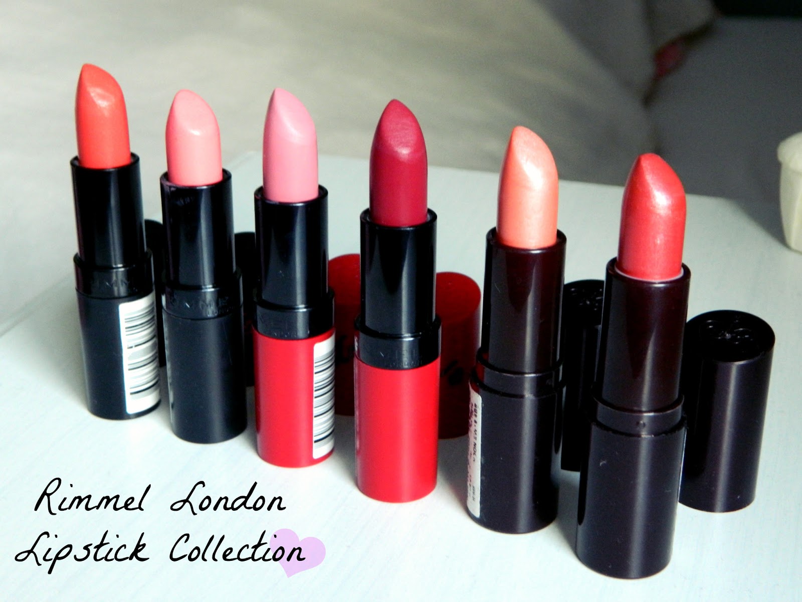 Belle-amie | Beauty, Fashion & Lifestyle Blog: Rimmel London Lipstick ...