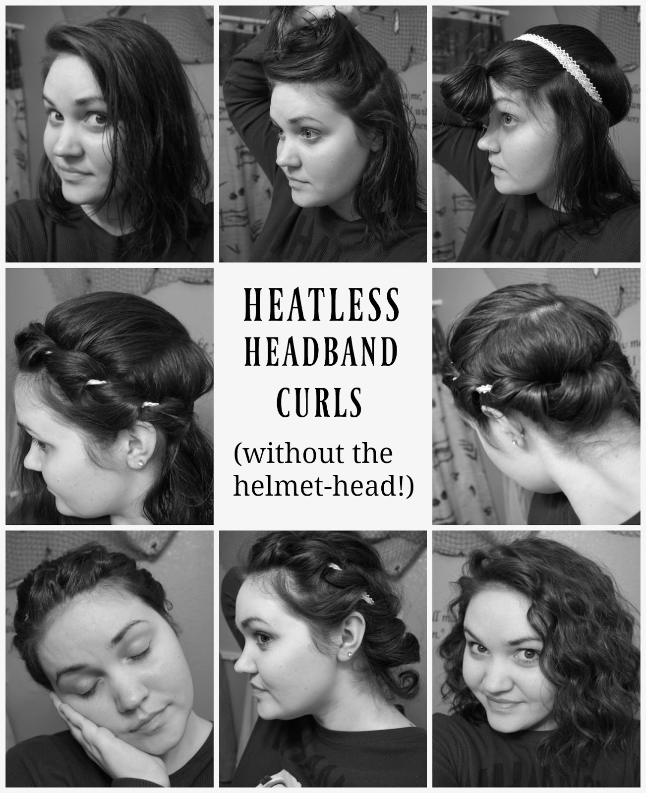 Rachel Jaybird Heatless Overnight Curls Tutorial