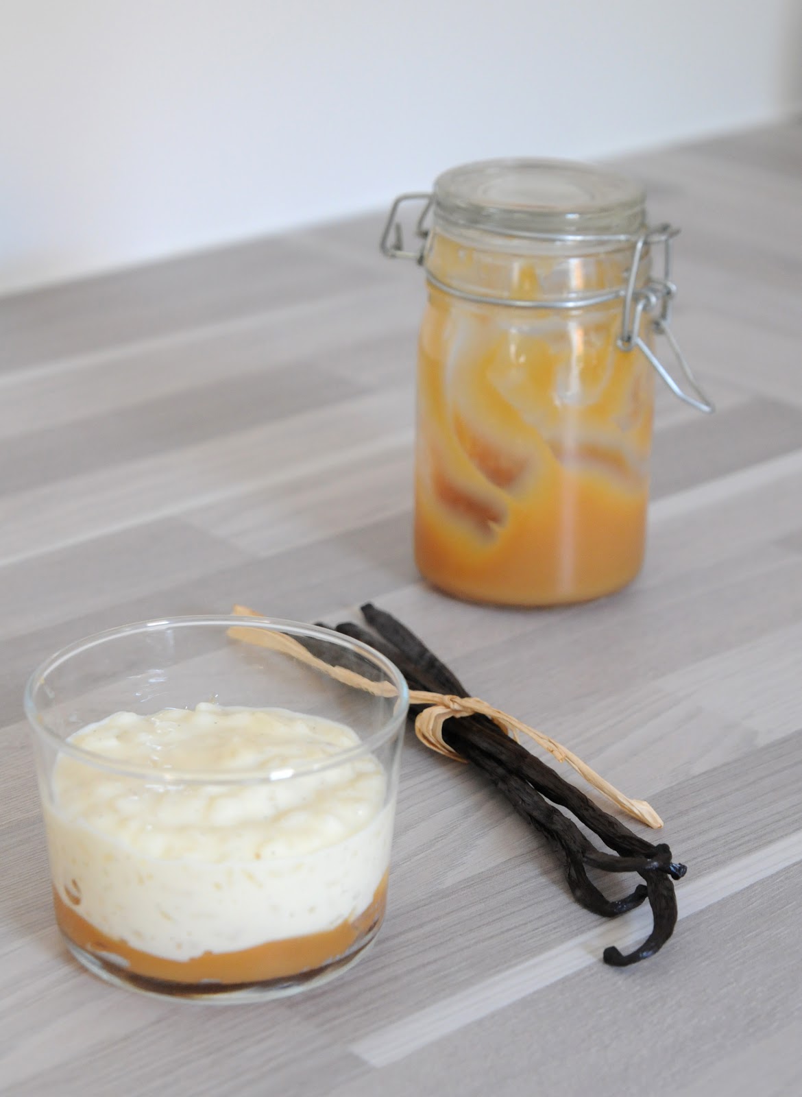 13 desserts, chacun: Riz au lait à la confiture de lait