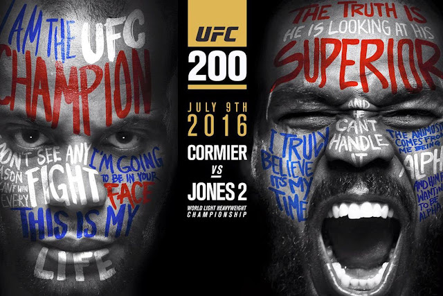 UFC 200 - English walls