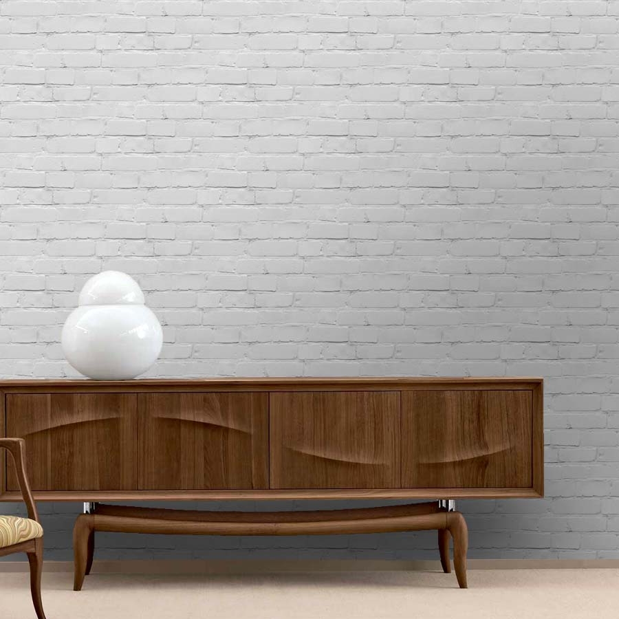 Brick Driveway Image: Brick Effect Wallpaper