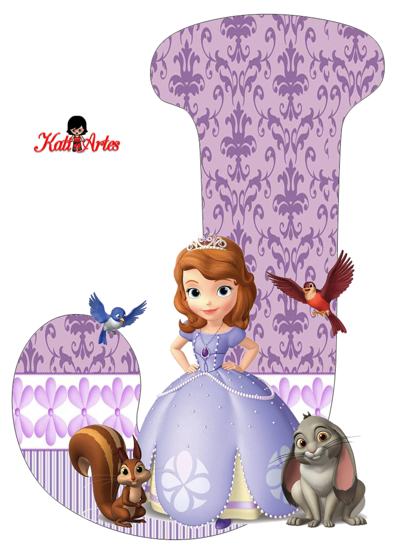 Alfabeto de Princesa Sofía. - Oh my Alfabetos!
