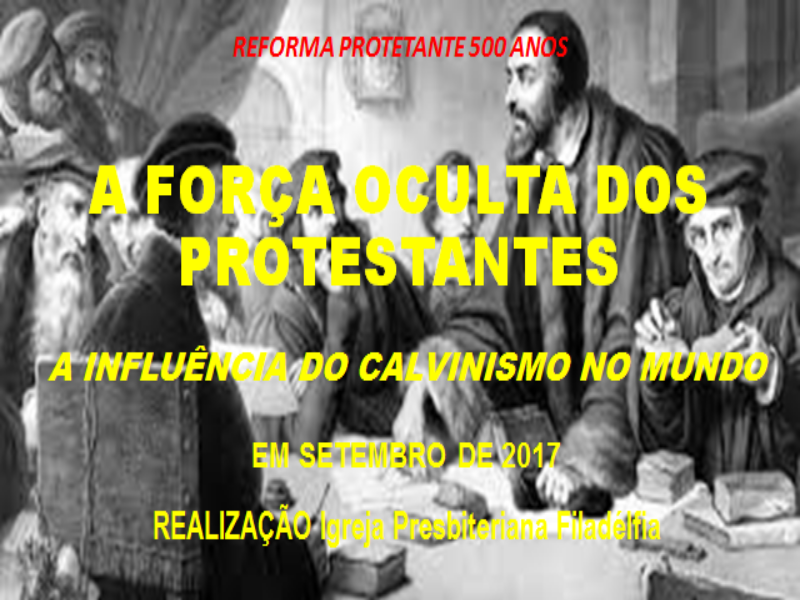 O Agreste: O que é Calvinismo?