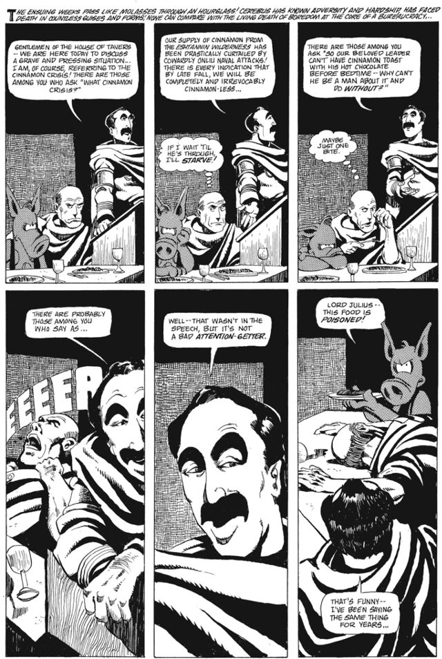 A MOMENT OF CEREBUS: Reading Cerebus #17