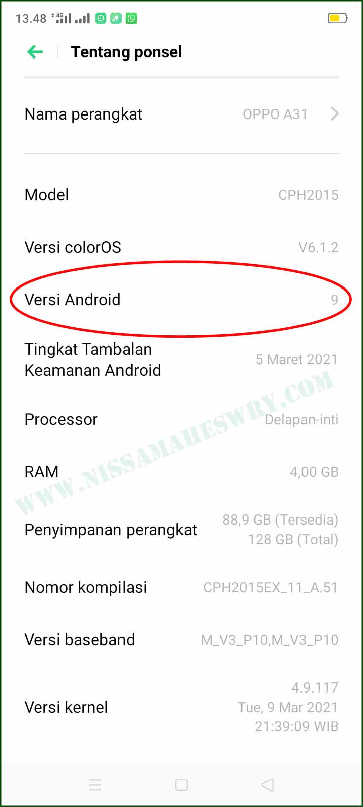 Menu Rahasia HP Oppo Yang Jarang Anda Ketahui. - nissamaheswary.com